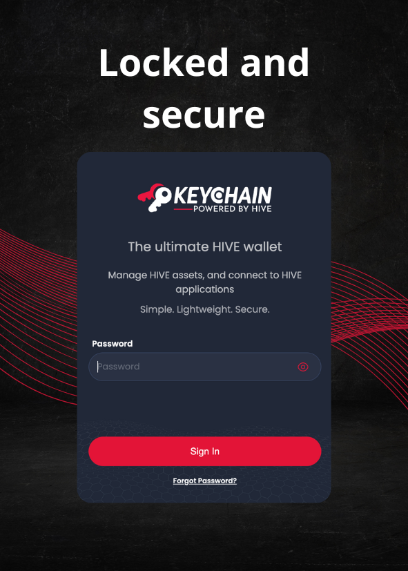 Welcome to Keychain!